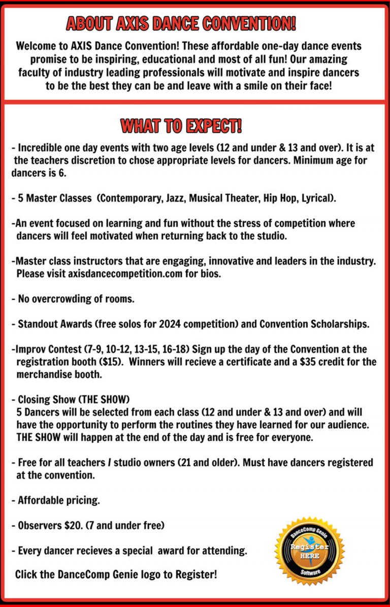 Convention FINAL 2024 – Axis Dance Competition