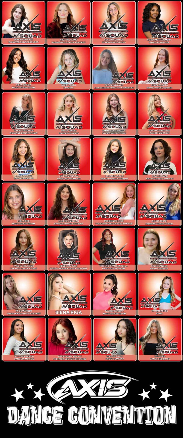 Convention 2025 A-Squad Team – Axis Dance Competition
